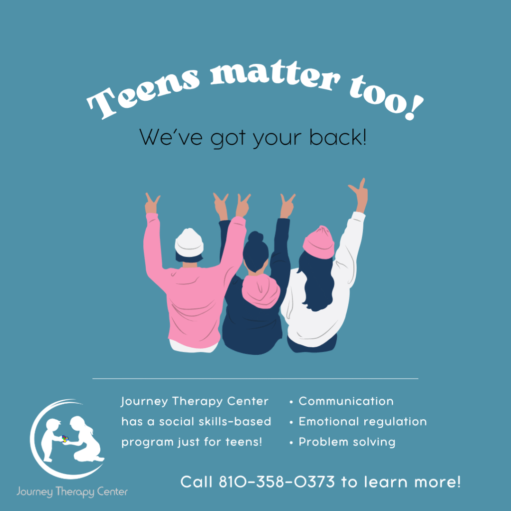 Teens deserve support, and we can help! - Journey Therapy Center